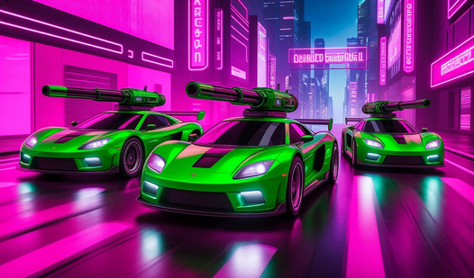 Cyberpunk Cars — jogar no 𝐏𝐥𝐚𝐲𝐠𝐚𝐦𝐚 (por Pookie)