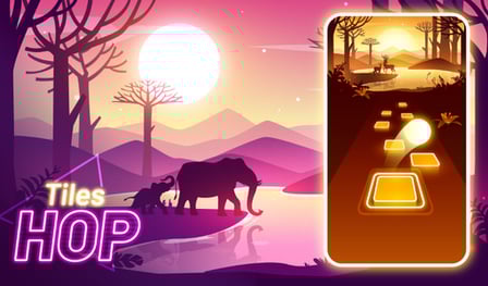 Play Tiles Hop Online for Free | Playgama 🎮