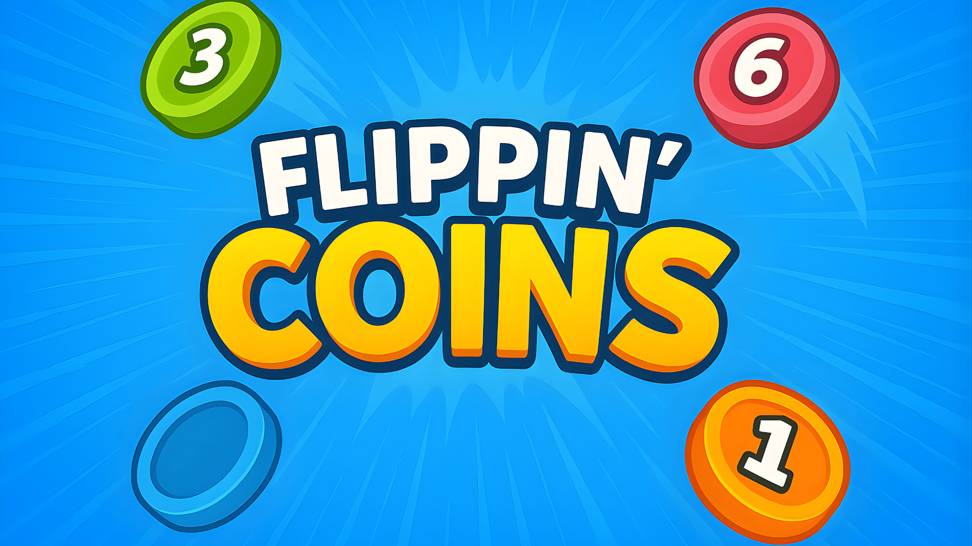 Flippin Coins — play on 𝐏𝐥𝐚𝐲𝐠𝐚𝐦𝐚 (by Uk4dee games)