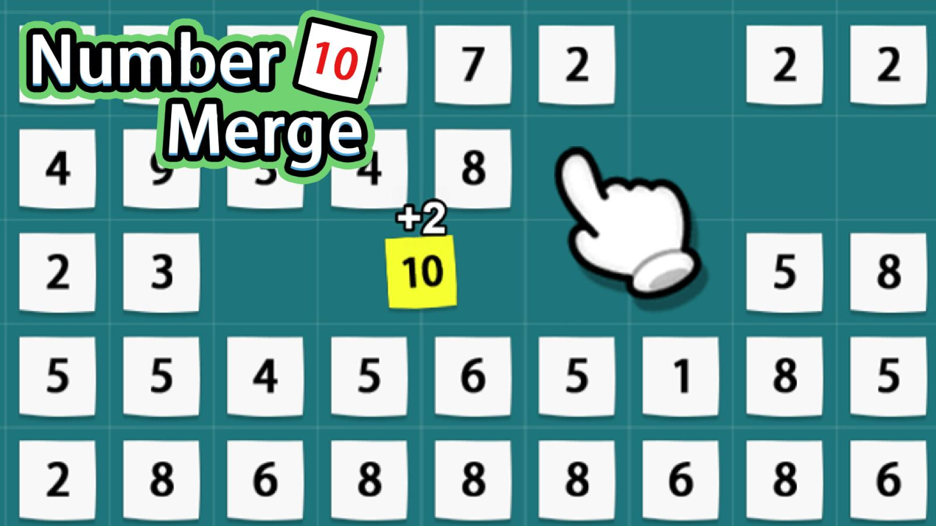 Number Merge 10 — play on 𝐏𝐥𝐚𝐲𝐠𝐚𝐦𝐚 (by yzy)