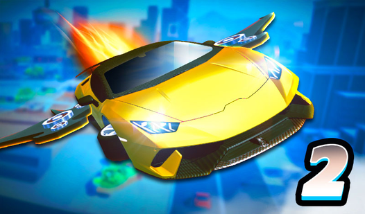 Ultimate Flying Car 2 — play on 𝐏𝐥𝐚𝐲𝐠𝐚𝐦𝐚 (by RHM Interactive)