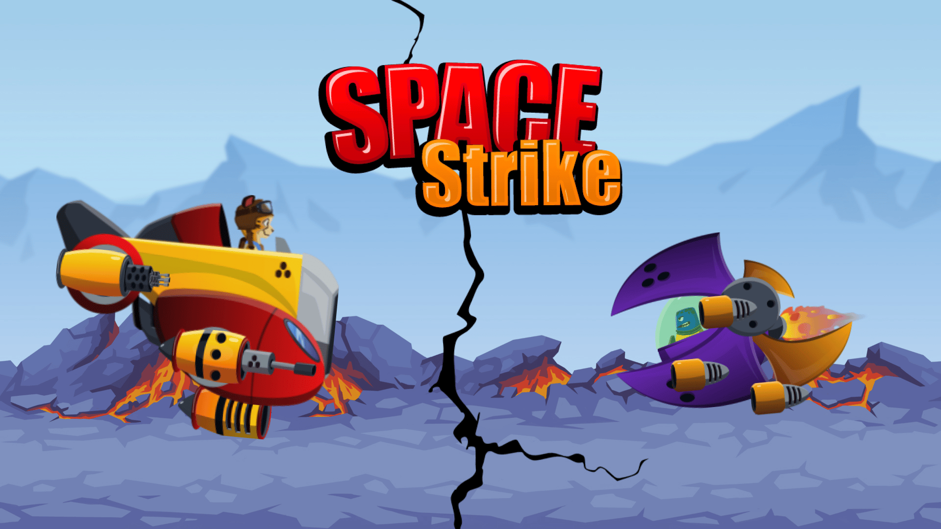 Space Strike: Galaxy Shooter — play on 𝐏𝐥𝐚𝐲𝐠𝐚𝐦𝐚 (by Viktor Bielozorov)
