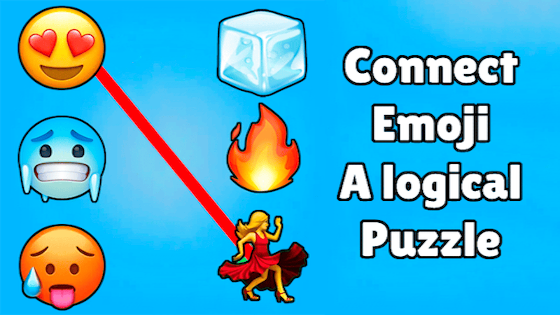 Connect Emoji A Logical Puzzle — jugar en 𝐏𝐥𝐚𝐲𝐠𝐚𝐦𝐚 (por Studio6905)