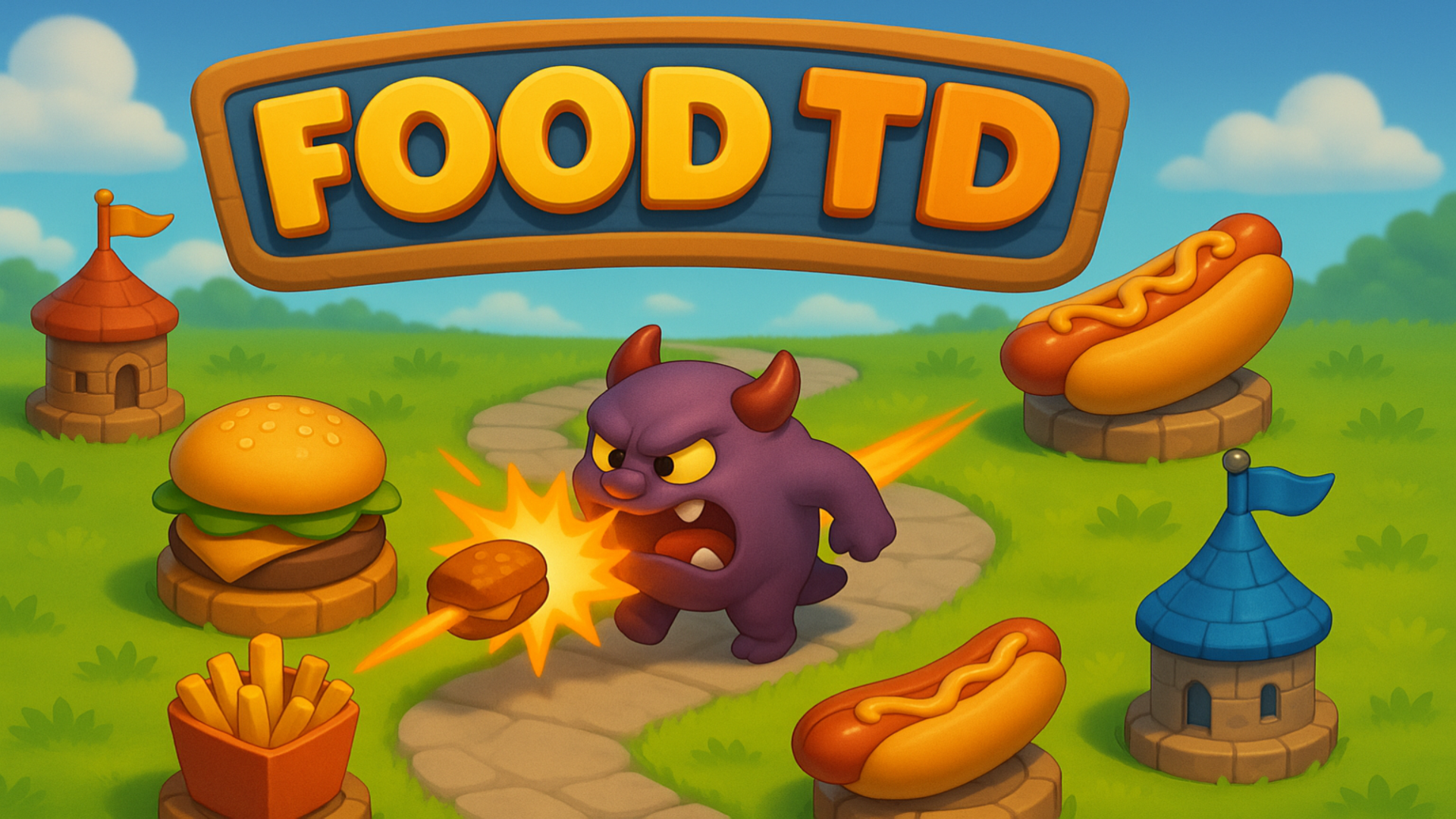 Food Tower Defense — 𝐏𝐥𝐚𝐲𝐠𝐚𝐦𝐚'da oyna (UltraGames Entertainment Pvt Ltd ...