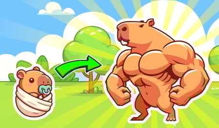 Play Capybara Evolution Mega Clicker Online for Free | Playgama 🎮