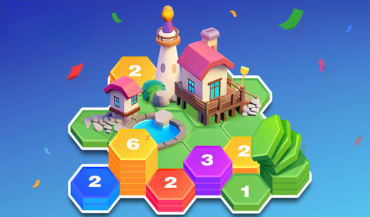 Tri Hexa de Couleur — jouer sur 𝐏𝐥𝐚𝐲𝐠𝐚𝐦𝐚 (par Galaxy Game)