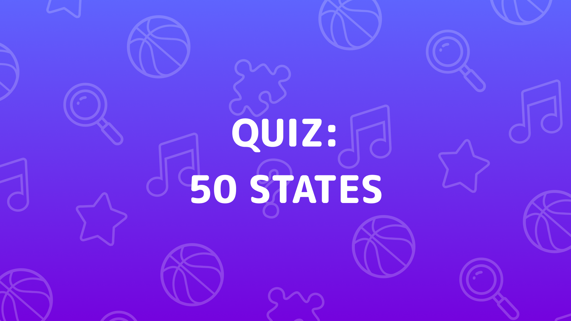 50 States Quiz — graj na 𝐏𝐥𝐚𝐲𝐠𝐚𝐦𝐚 (od David (Playgama))