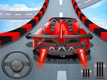 Car Stunts Race 3D game play free online on Playgama