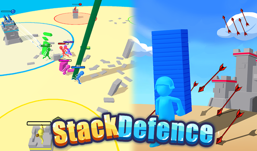 Stack Defence — play on 𝐏𝐥𝐚𝐲𝐠𝐚𝐦𝐚 (by Linder)
