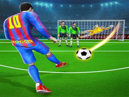 Football Strike penalty - Soccer Games game play free online on Playgama