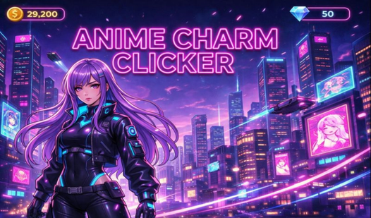 Anime Charm Clicker — giocare su 𝐏𝐥𝐚𝐲𝐠𝐚𝐦𝐚 (di Latte Games)