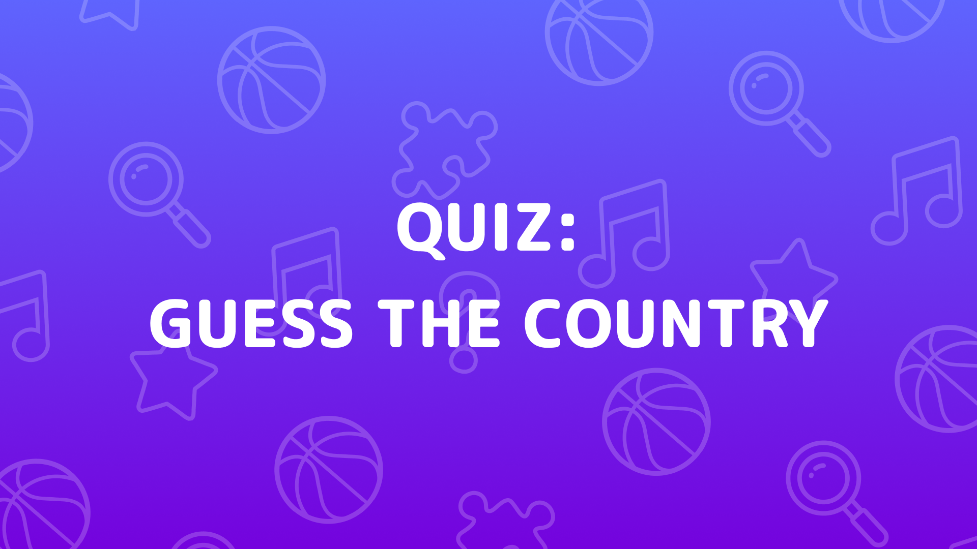 Guess The Country Quiz — giocare su 𝐏𝐥𝐚𝐲𝐠𝐚𝐦𝐚 (di David (Playgama))