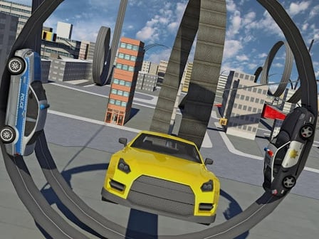 Car City Stunts game play free online on Playgama