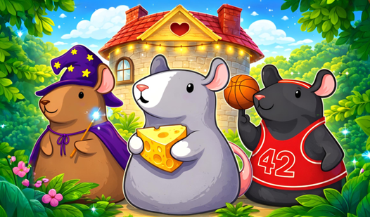 Rat's House - Nonogram — jouer sur 𝐏𝐥𝐚𝐲𝐠𝐚𝐦𝐚 (par NANAMINER)