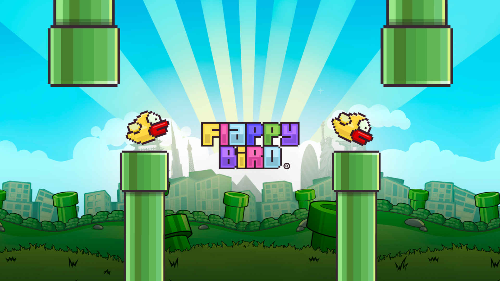 Flappy Bird — 𝐏𝐥𝐚𝐲𝐠𝐚𝐦𝐚'da oyna (Flappy Bird Foundation tarafından)