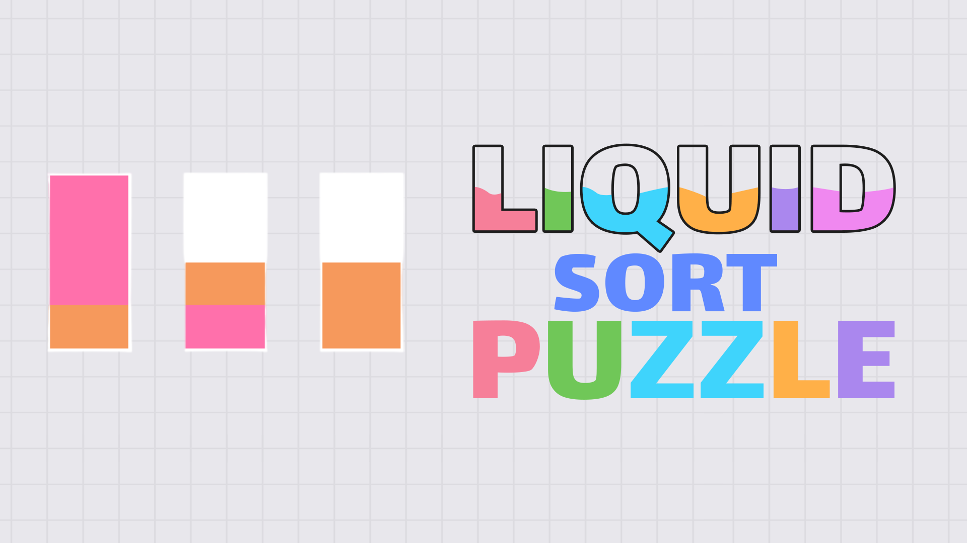 Liquid Sort Puzzle — play on 𝐏𝐥𝐚𝐲𝐠𝐚𝐦𝐚 (by Drivix Games)