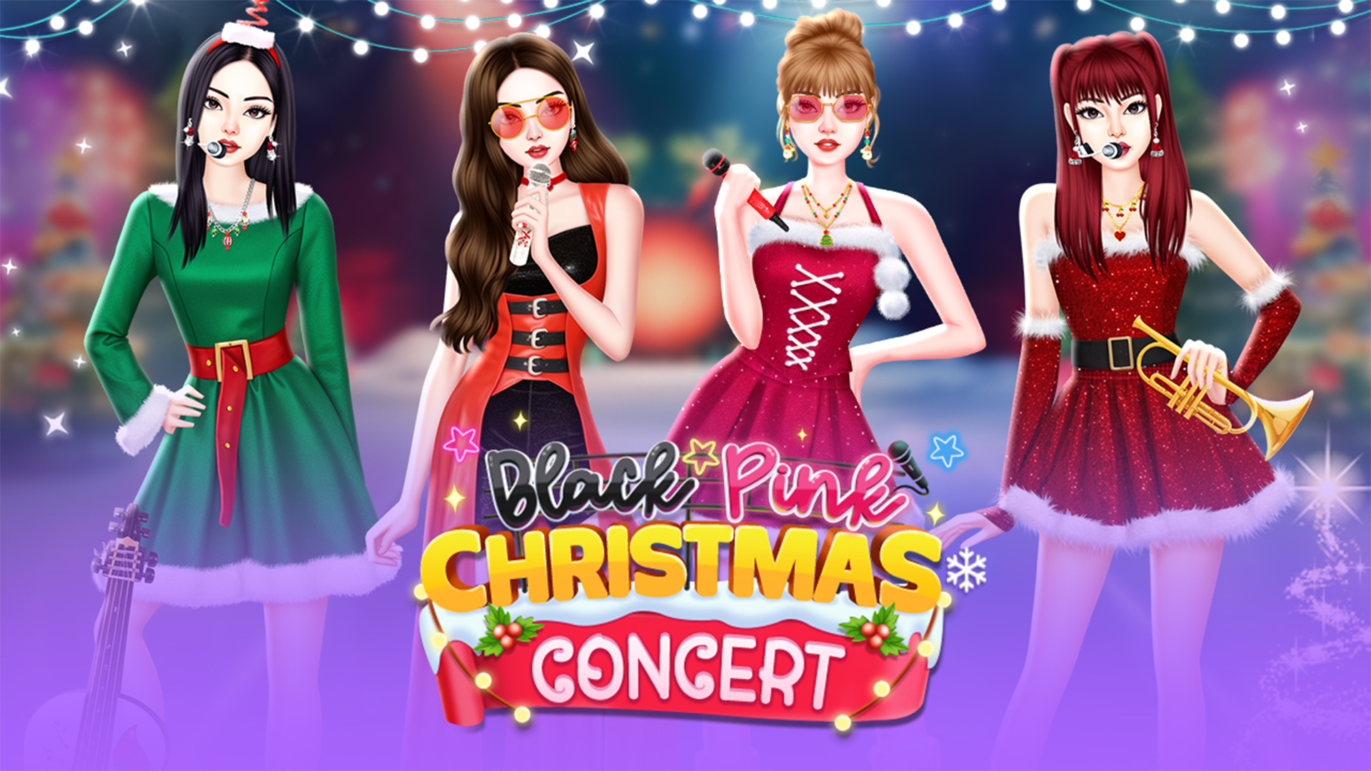 Black Pink Christmas Concert — jouer sur 𝐏𝐥𝐚𝐲𝐠𝐚𝐦𝐚 (par Fabbox Studios)