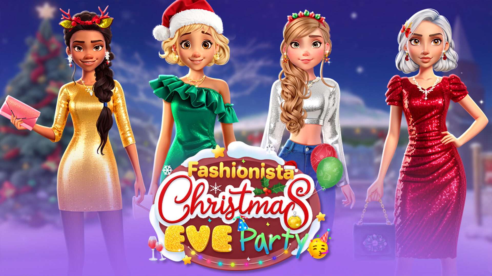 Fashionista Christmas Eve Party — play on 𝐏𝐥𝐚𝐲𝐠𝐚𝐦𝐚 (by Fabbox Studios)