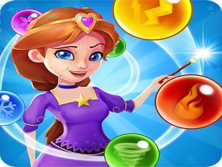 Magical Bubble Shooter Puzzle game play free online on Playgama