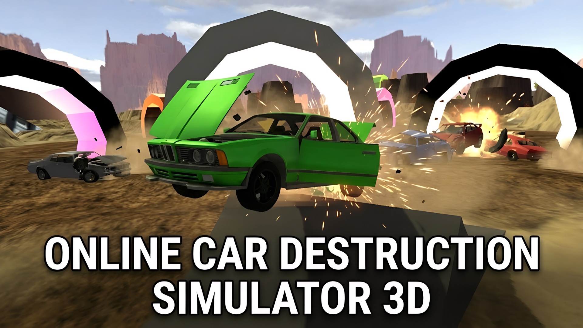 Online Car Destruction Simulator 3D — play on 𝐏𝐥𝐚𝐲𝐠𝐚𝐦𝐚 (by Streff)