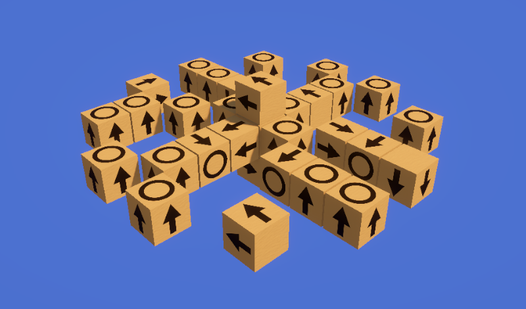 Disassemble 3D shapes out of cubes — jouer sur 𝐏𝐥𝐚𝐲𝐠𝐚𝐦𝐚 (par Ashtray ...