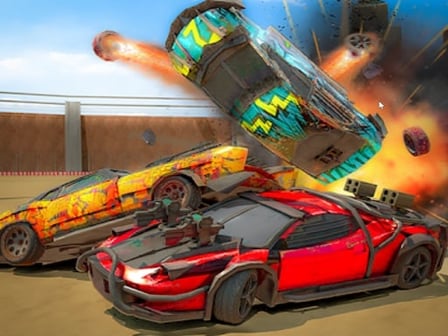 Demolition Cars Destroy game play free online on Playgama