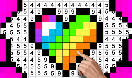 Colorize - Coloring by Number — jouer sur 𝐏𝐥𝐚𝐲𝐠𝐚𝐦𝐚 (par D-Games)