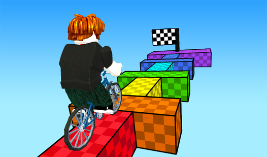 Obby but You're on a Bike — jouer sur 𝐏𝐥𝐚𝐲𝐠𝐚𝐦𝐚 (par GingerPlay)
